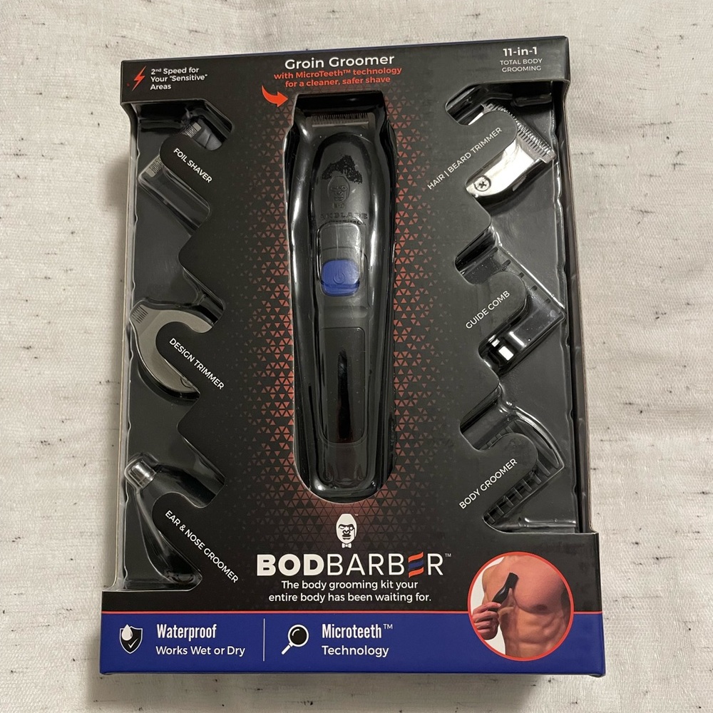 Mens Bakblade Body Grooming Kit - New - Gem